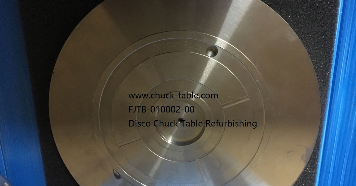 semiXicon: FJTB-010002-00 DISCO RPS203 Dicing Chuck