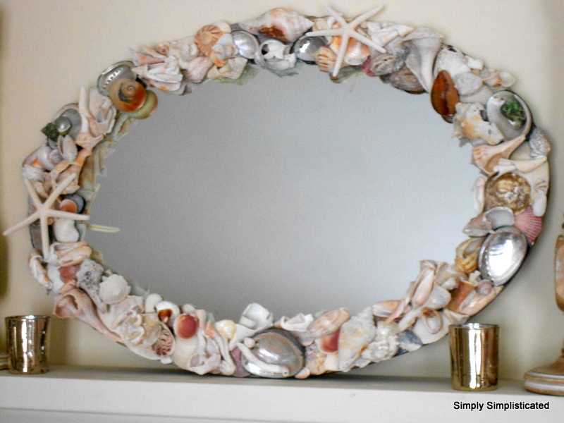 Simply Simplisticated: A DIY Shell Mirror