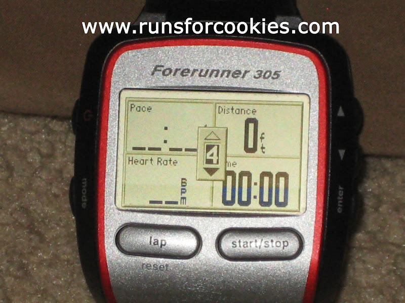 Runs for Cookies: TUTORIAL: How to use your Garmin Forerunner 205/305