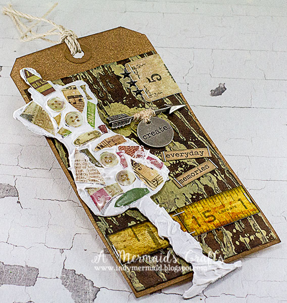A Mermaids Crafts: Tim Holtz 12 Tags of 2016 - April