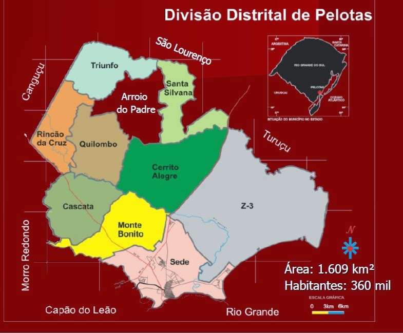 Povoadores de Pelotas - RS/Brasil: Janeiro 2015