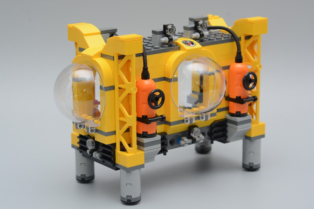 Lego 60096 Deep Sea Operation Base 深海探險指揮基地 開箱報告 - 魯蛇實驗室