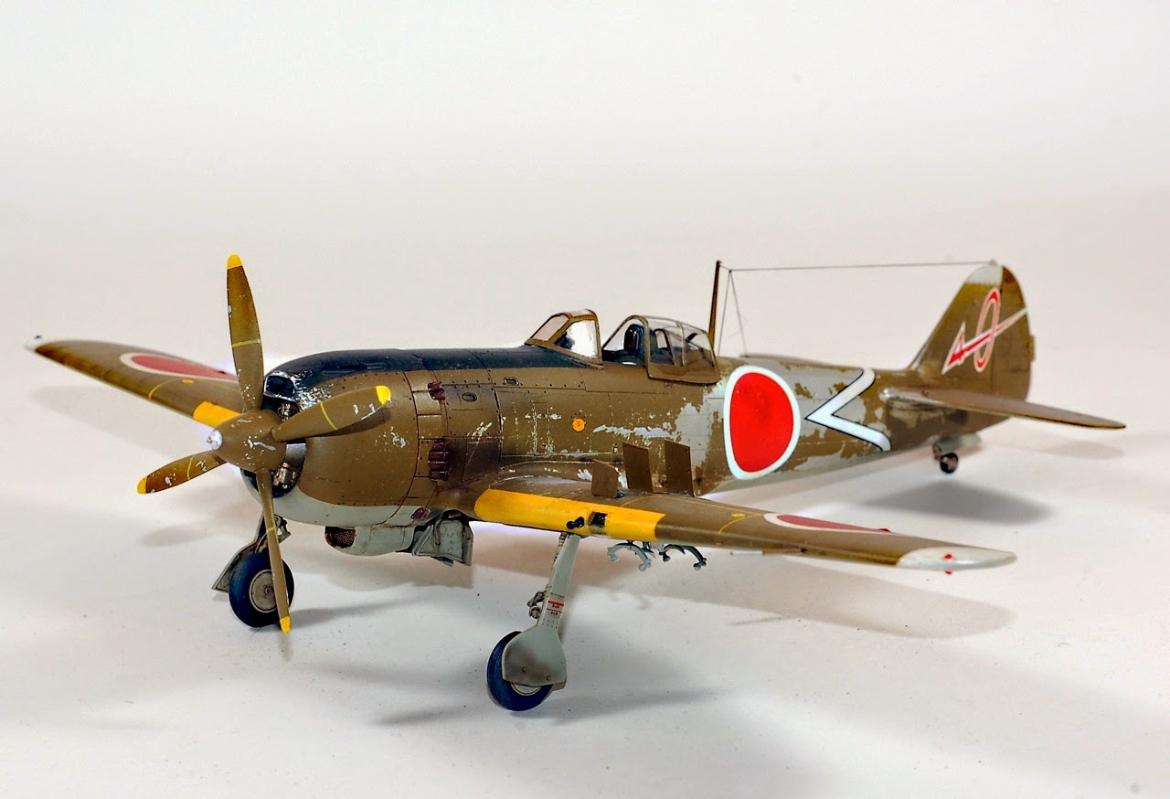 WildEagles: Nakajima Ki-84 "Hayate" 104th Sentai by Jean Barby