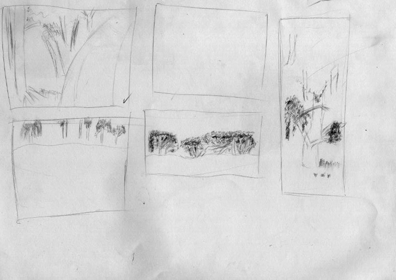 observational drawing (year 1) : week 3 Composition