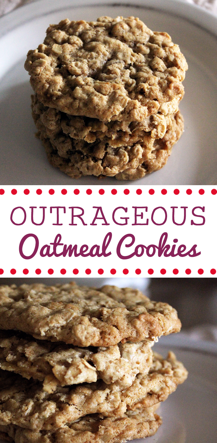 Outrageous Oatmeal Cookies | Fresh from the...