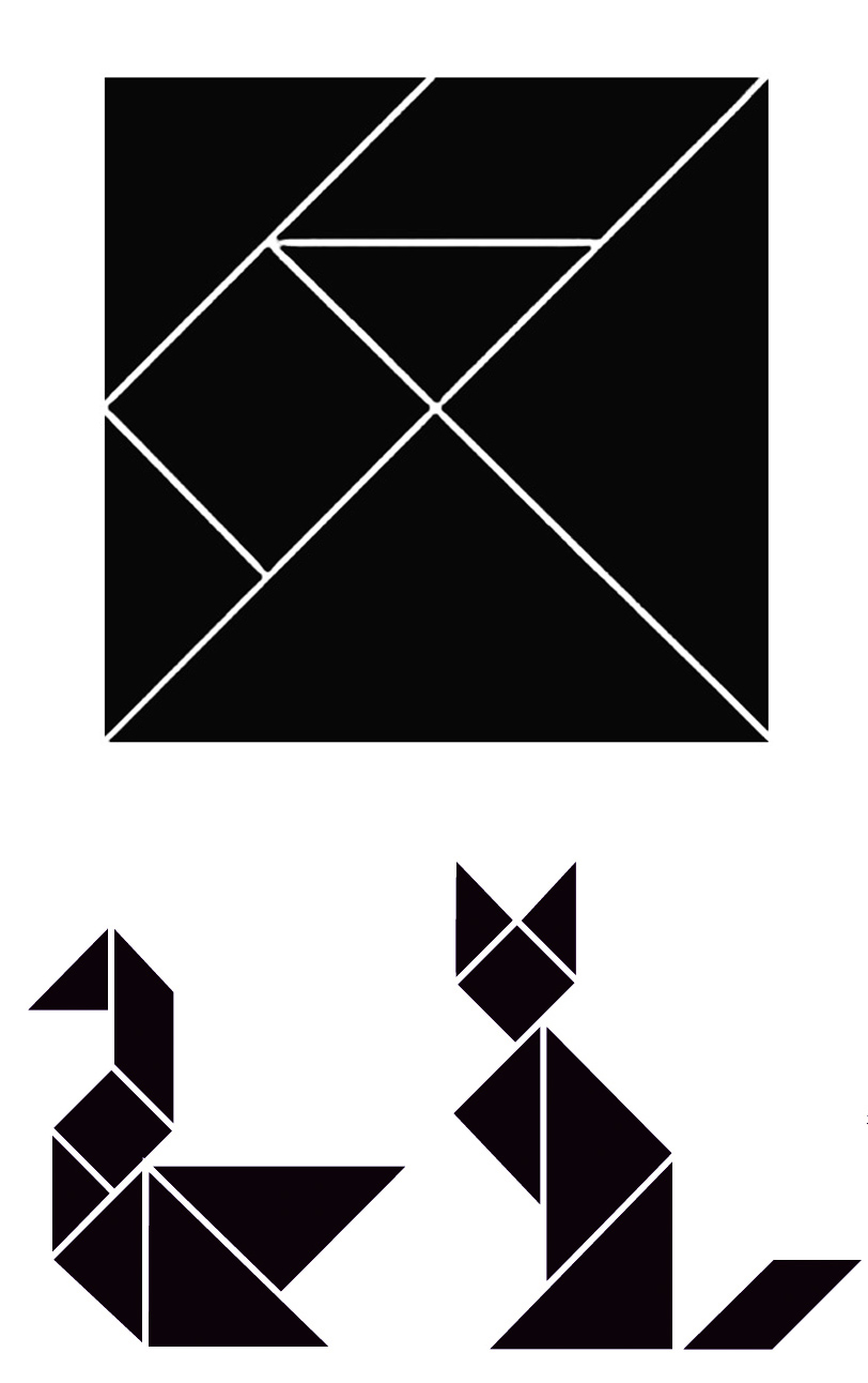 Chasing Shadows: Inspiration tangram