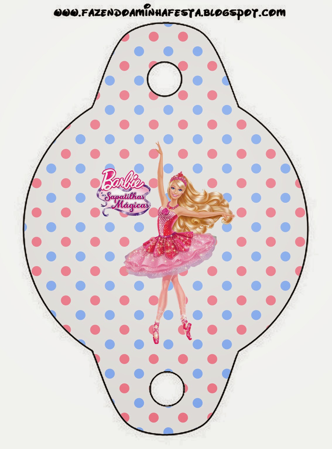 Barbie Magic Shoes: Free Party Printables. - Oh My Fiesta! in english