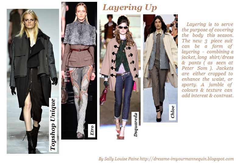 Dress Me, I'm Your Mannequin...: AW Trend Report 2012 : Layering Up