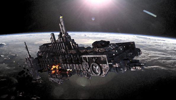 Rob Sanders Speculative Fiction: WARHAMMER 40K GALAXY MAP... SORT OF