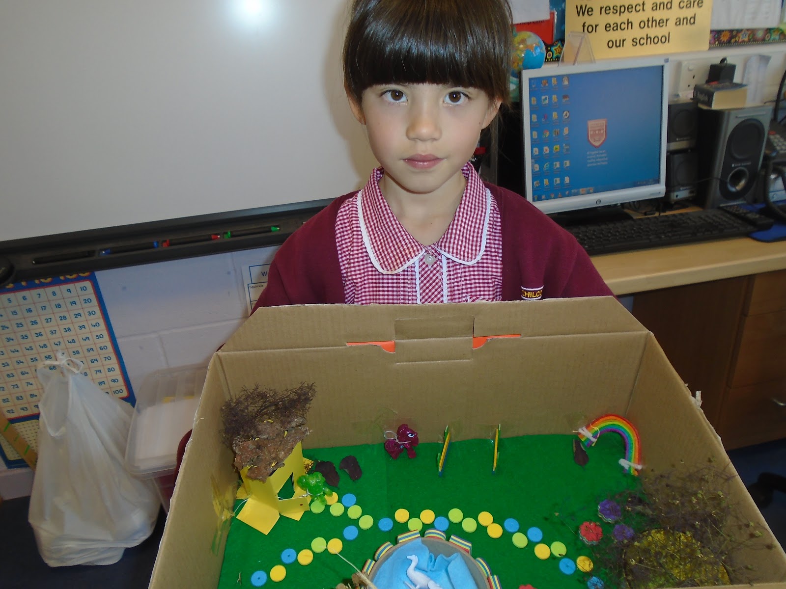 Chilcote Primary School: Year 1's 'Our Garden' homework projects