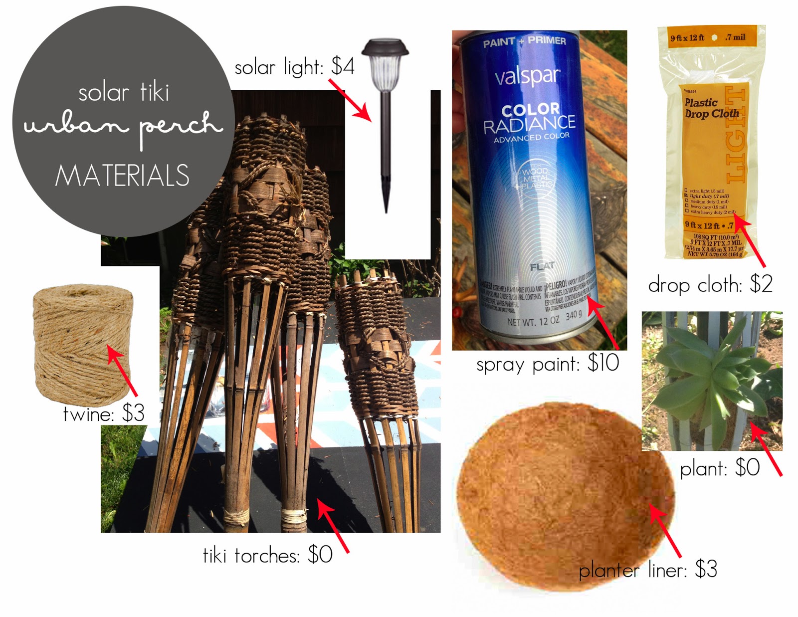 PERCHED: DIY | Solar Tiki Torches
