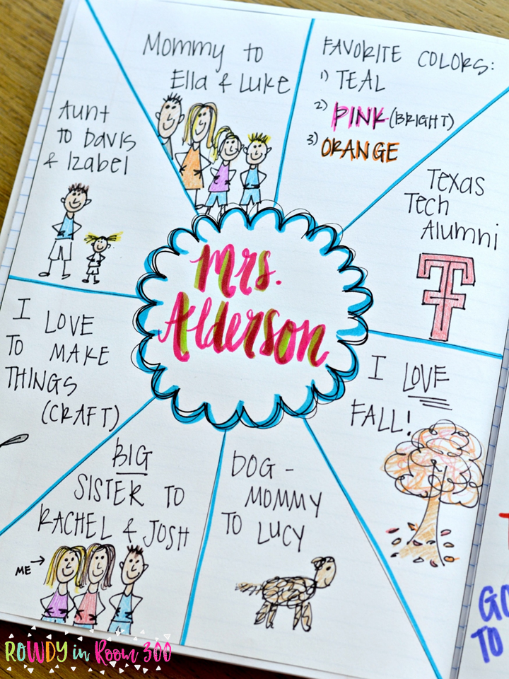 Back to School Writing - Rowdy in Room 300