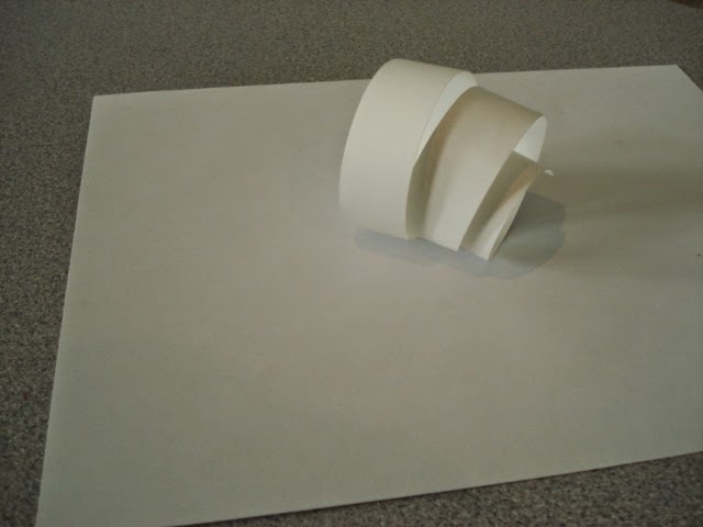 a faithful attempt: Paper Curl Observational Drawing