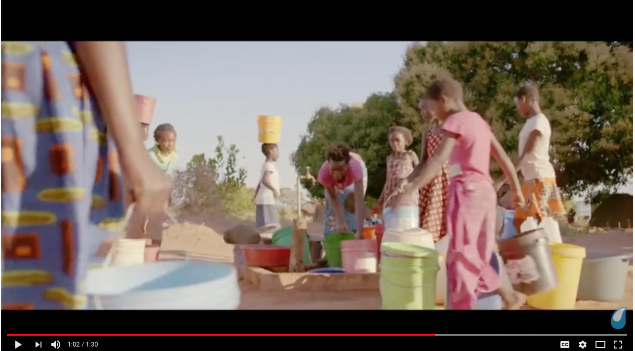 Zoe's Media blog: Charity Advert Water Aid - Claudia singing