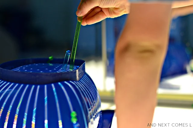 Fine Motor Light Table Activity | And Next Comes L - Hyperlexia Resources