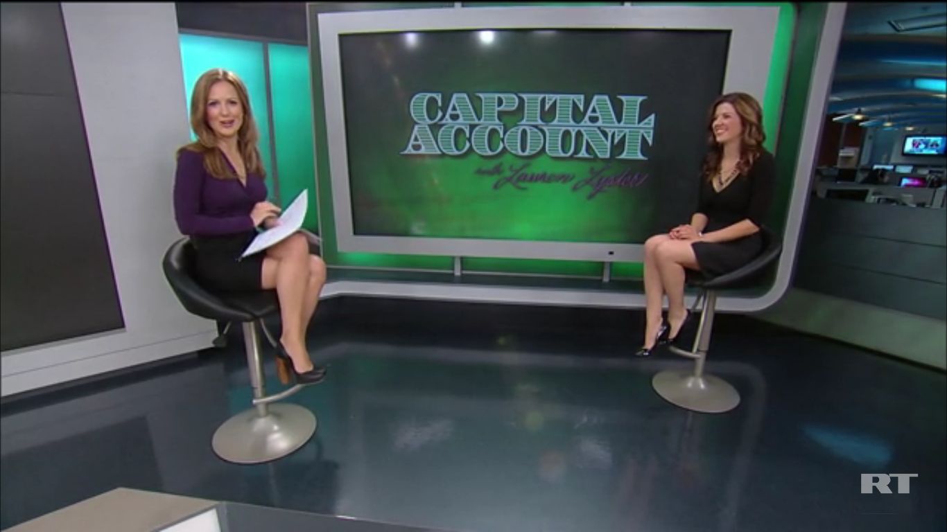 Lauren Lyster of Yahoo Finance Pictures and Video of Legs: Lauren ...