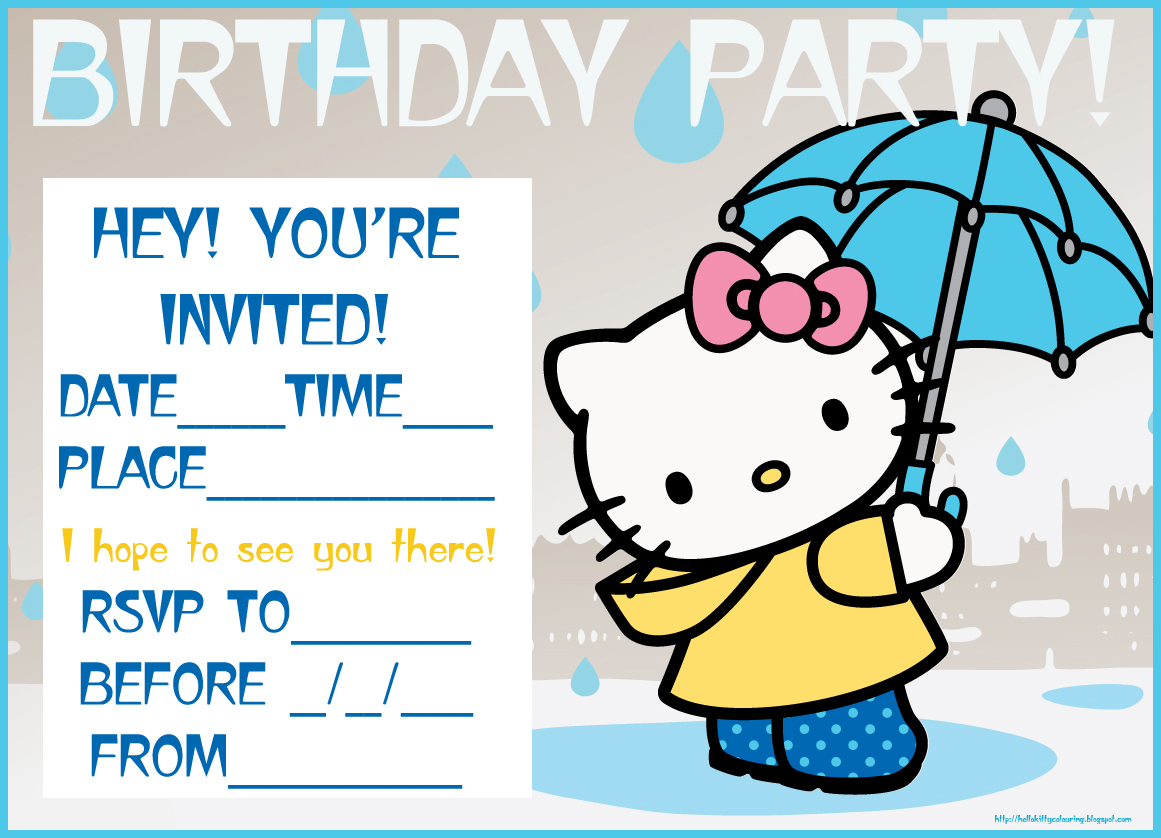 HELLO KITTY COLORING PAGES