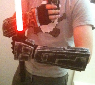 Sith Armory: EVA foam gauntlets.