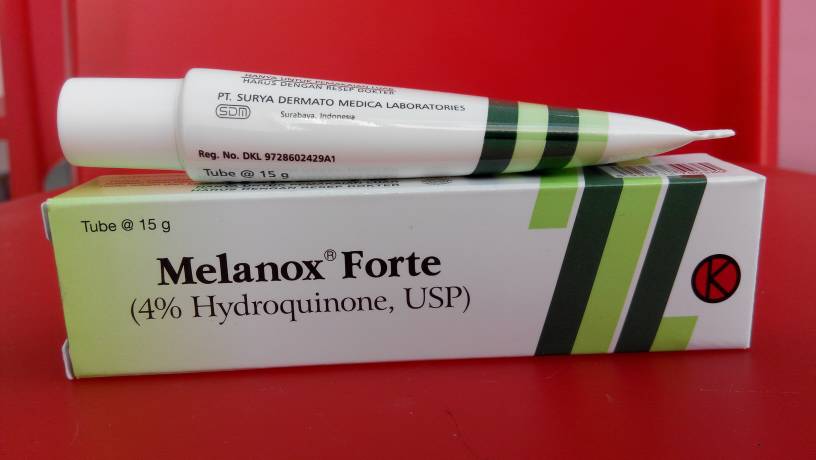 Melanox Forte Hydroquinone 4% Bleaching Cream Hyperpigmentation ...
