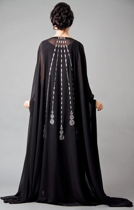 Fancy Abaya from UAE | Dubai Abaya Designs for 2014-15 | New Emirate ...