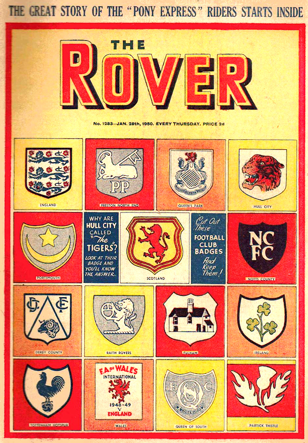 Football Cartophilic Info Exchange: D.C. Thomson / The Rover - Football ...