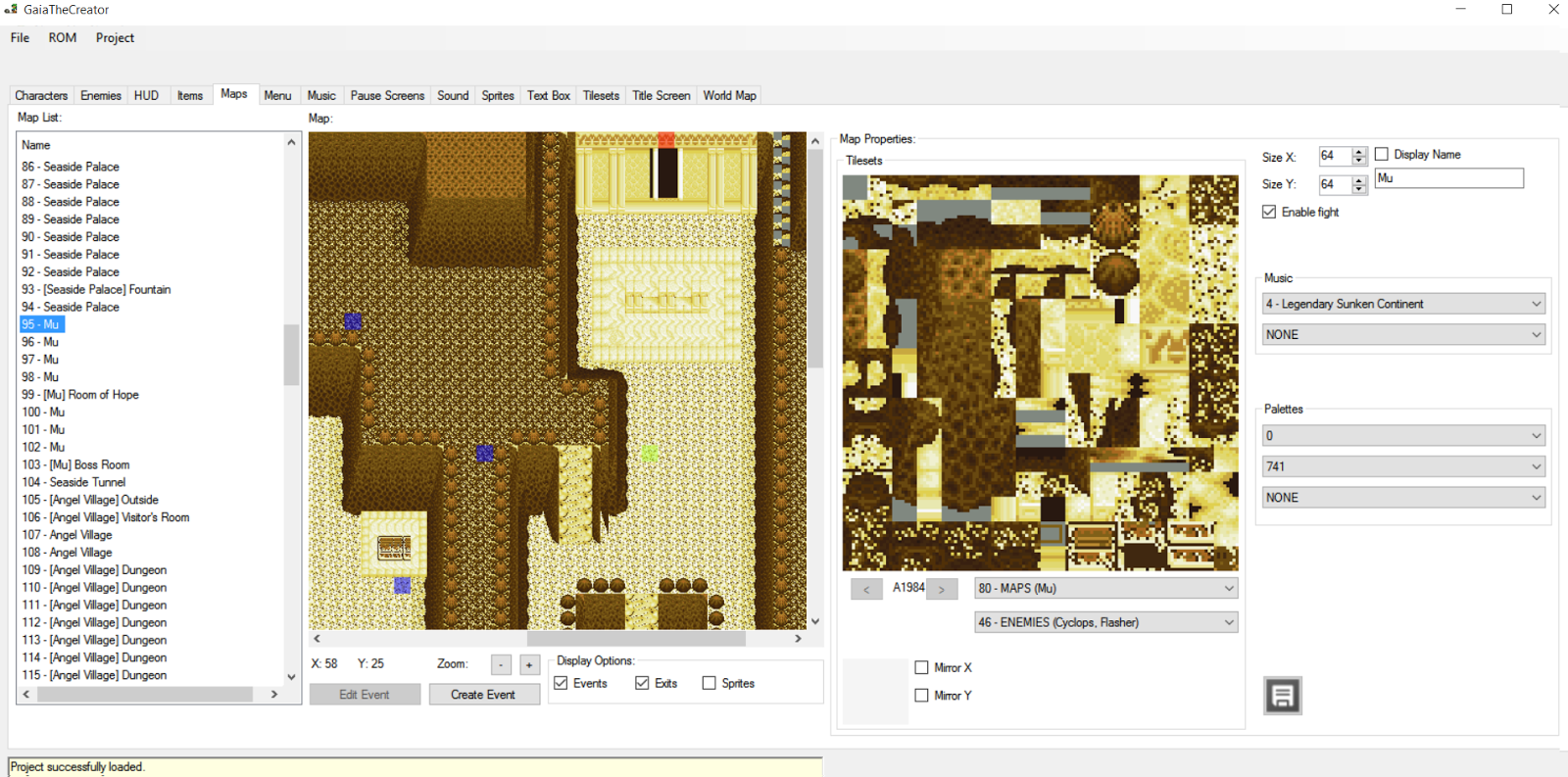 GaiaTheCreator Display Maps gaiathecreator-display-maps