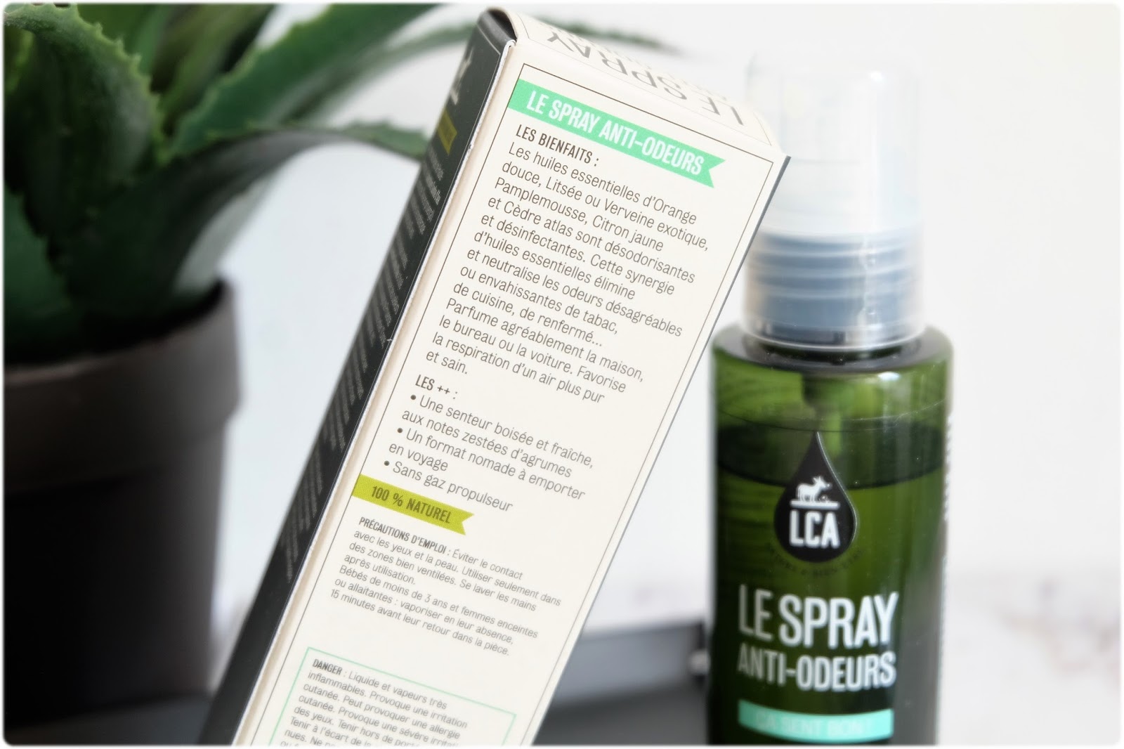 Le spray anti-odeurs LCA aux 11 huiles essentielles - Je veux tout ...