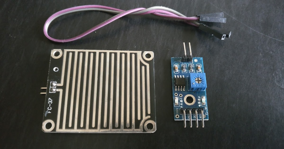 個人的な φ(`д´)ﾒﾓﾒﾓ…: FC-37 Rain Sensor をテスト