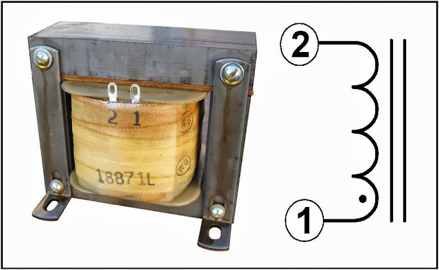L/C Magnetics: Gapped Inductor, 100 mH, 5 A RMS, P/N 18871L