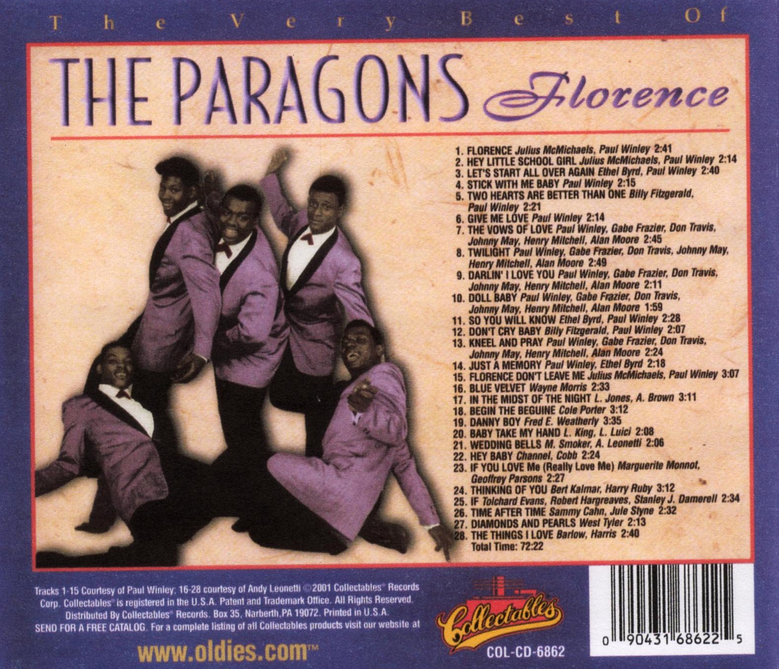 Doo Wop n Soul Oldies: The Paragons Doo Wop n Soul Oldies: The Paragons