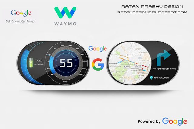 RATANDESIGNZ: Google Self-driving Car Project Concept Instrument ...