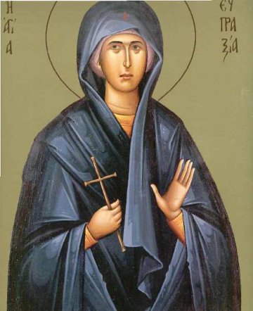 ORTHODOX CHRISTIANITY THEN AND NOW: Synaxarion of Saint Eupraxia of ...