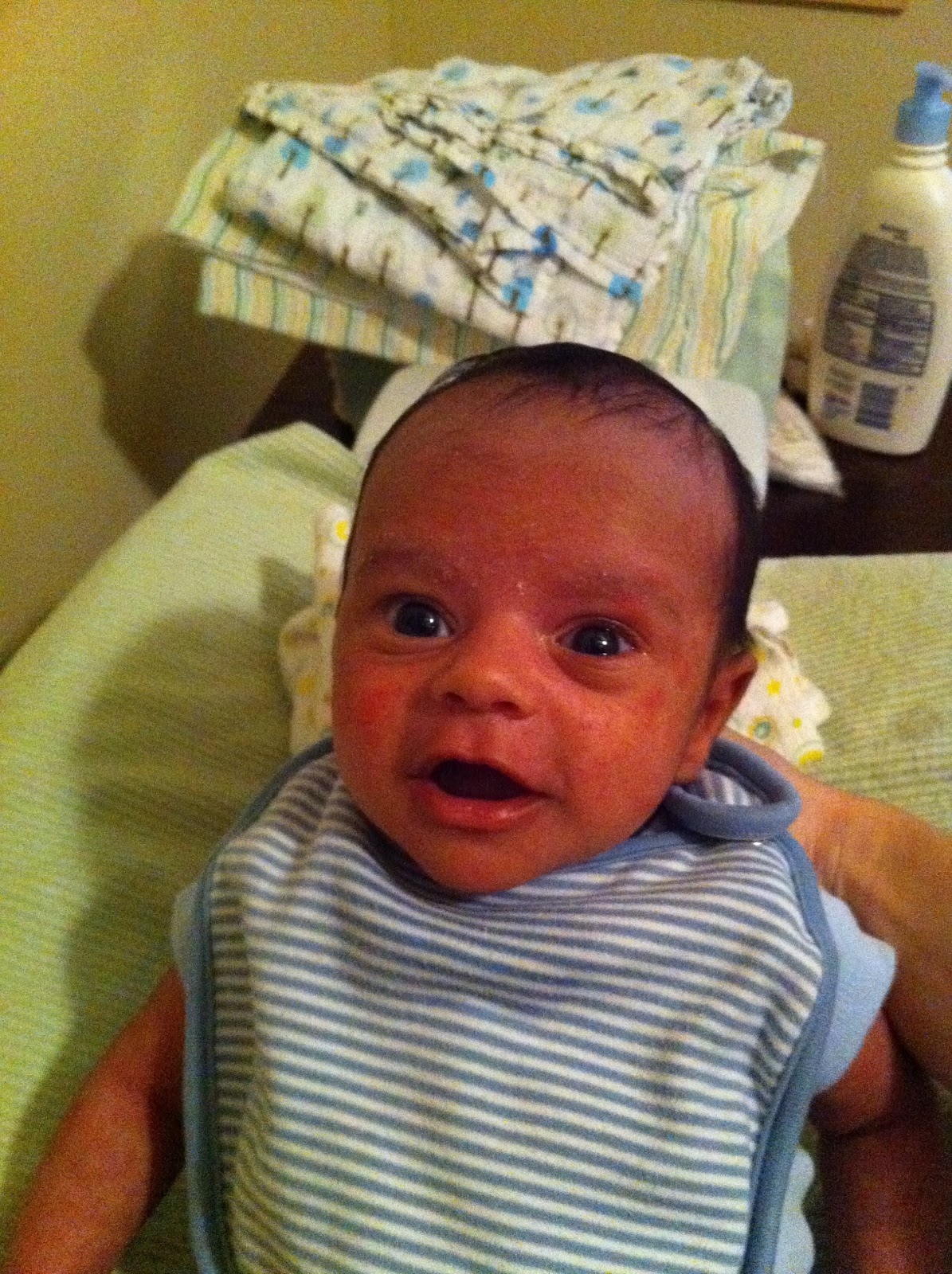 Chow and Chatter: Glitter Pumpkins and First Smiles