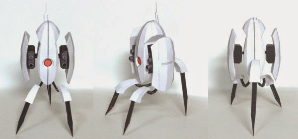 PapercraftZone Br: Turret - Portal - Papercraft