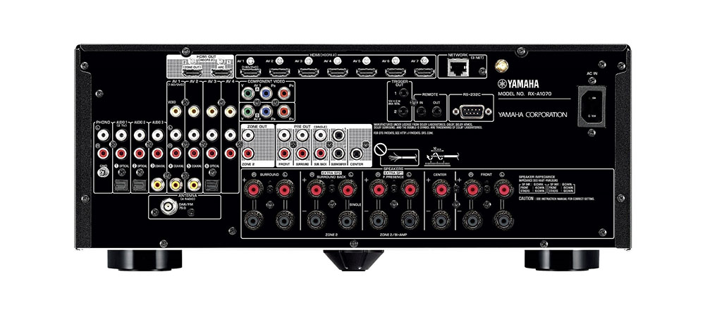 SABRE HiFi 要聽就聽最好的!!: YAMAHA RX-A1070 把天空聲道融入獨家音場技術中