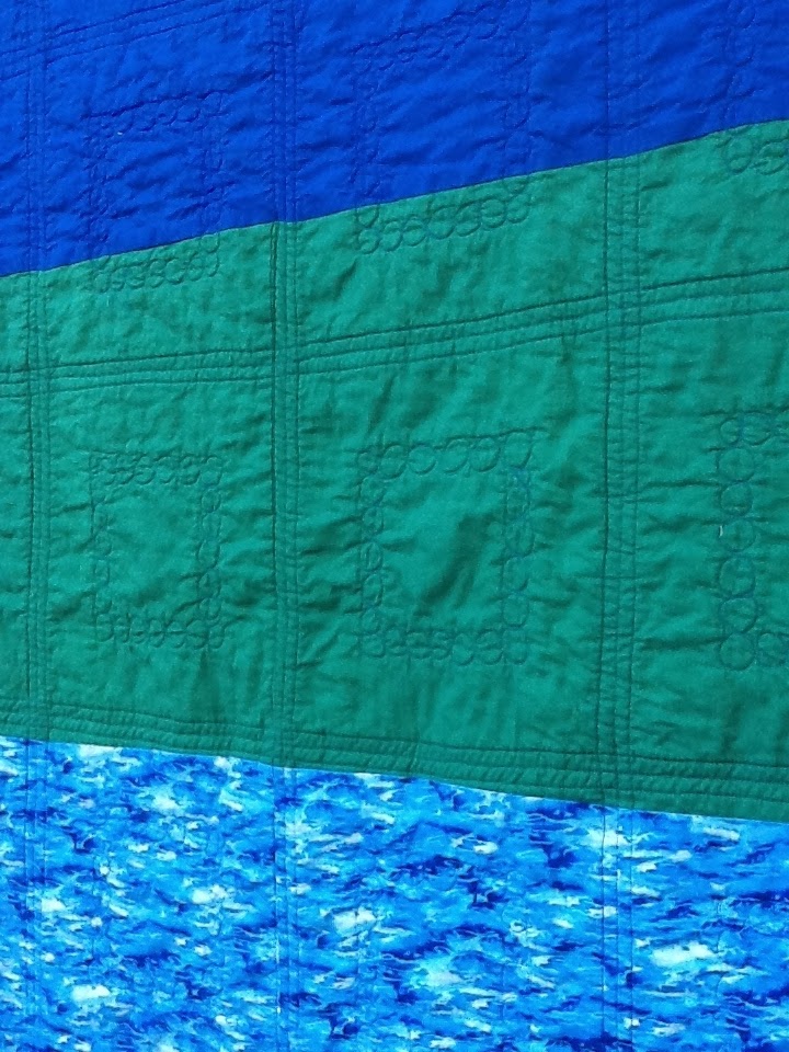 Studio Dragonfly: First Finish for 2014 - A Quilt for Adam