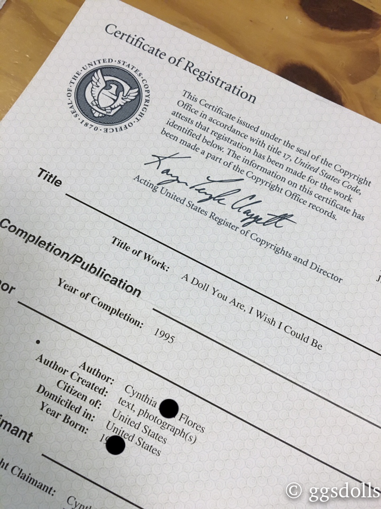 ggsdolls: My Copyright Poem, Upcycled Projects, Snaps from Guam!