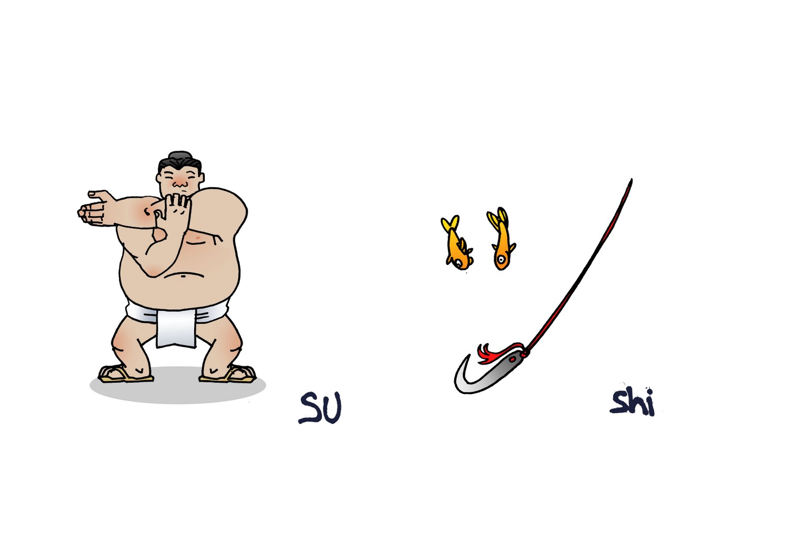 My Sketchblog: Learning Japanese-Katakana-TE and TSU