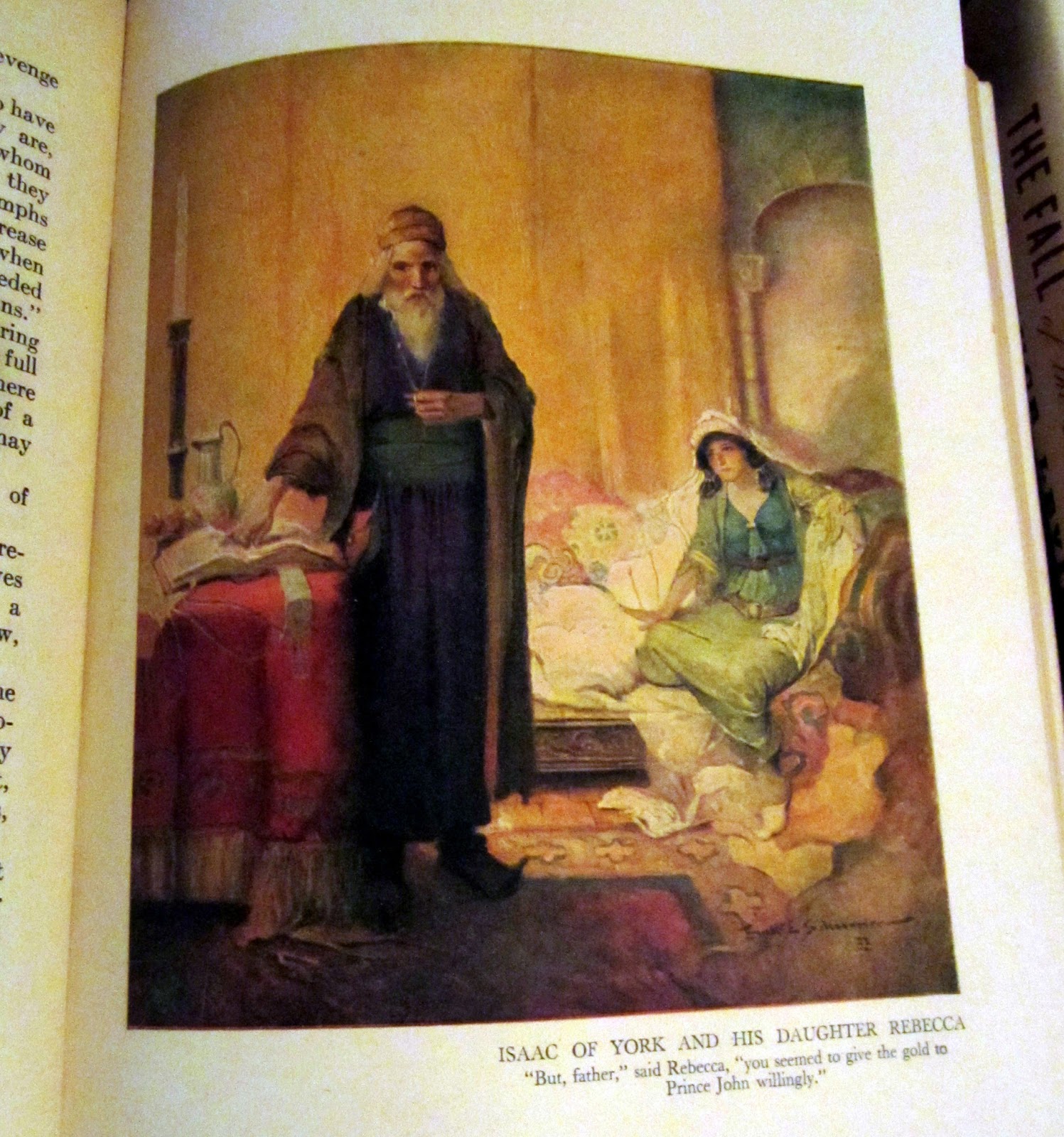 MI Vintage Book Reviews: Ivanhoe by Sir Walter Scott (1820) Illu.