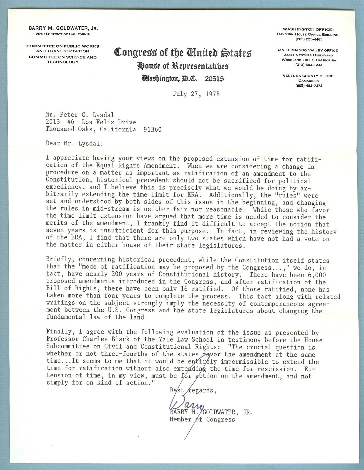 United States Constitution and Citizenship Day: Pending and Failed ...