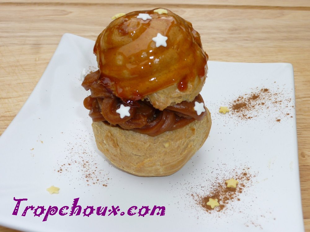 Tropchoux.com: Choux au caramel