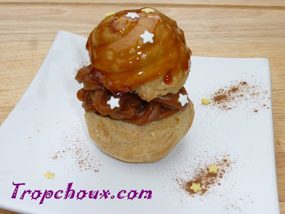 Tropchoux.com: Choux au caramel