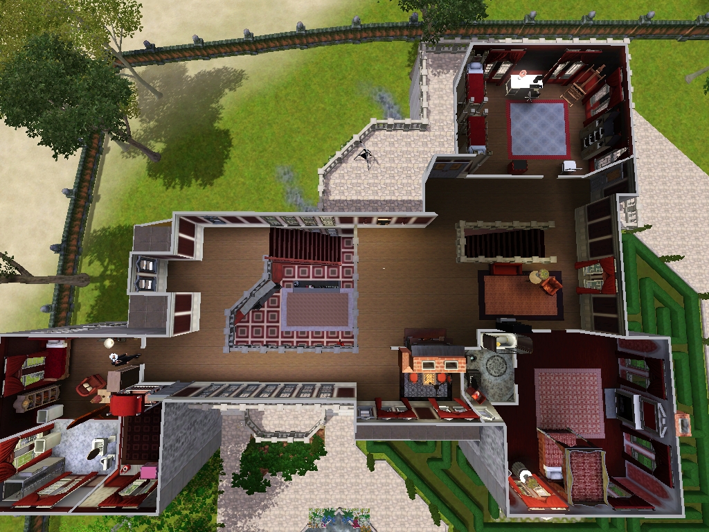 A SIMulated View: The Vampire Mansion