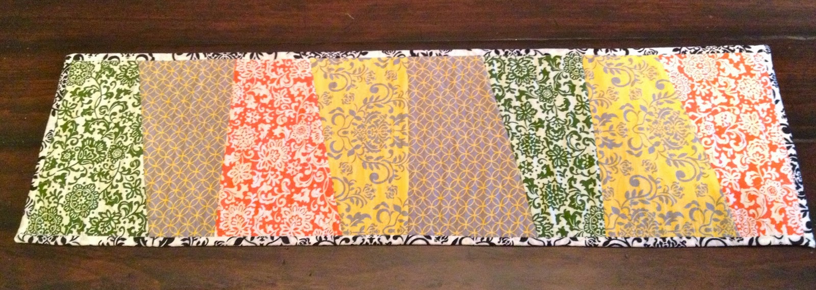 Roonie Ranching: Fall Stack & Slash Table Runner for Ivette