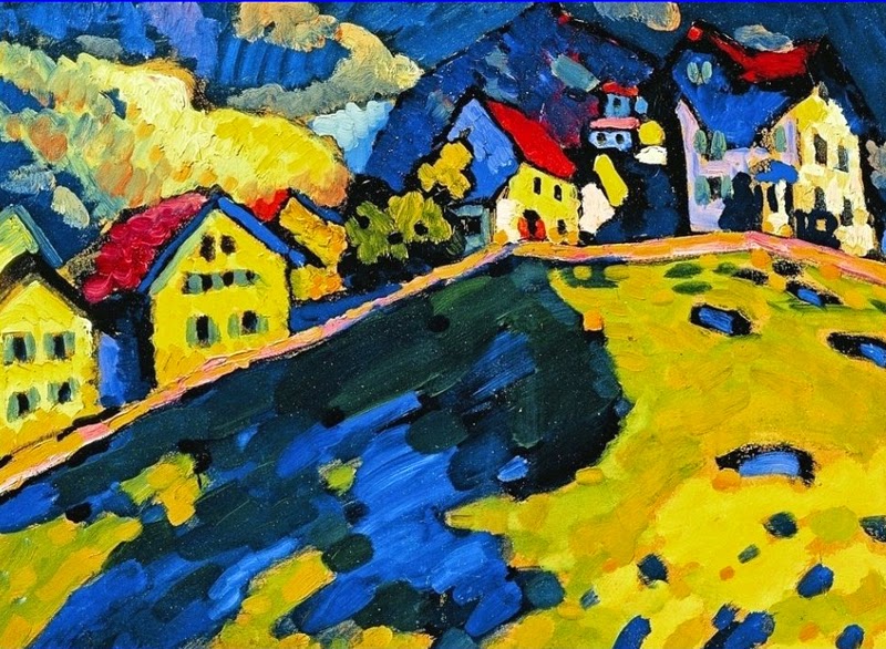 Plein Air Painting: Kandinsky: Everything starts from a dot.