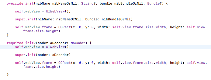 Swift Initialization