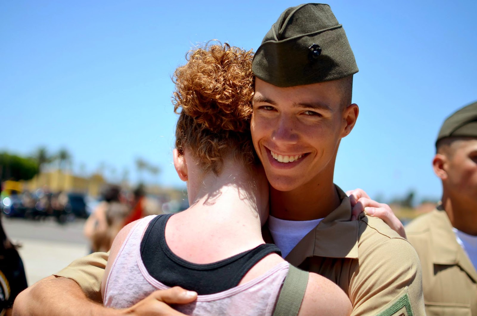 The Ramblings...: Trusting God with My Marine