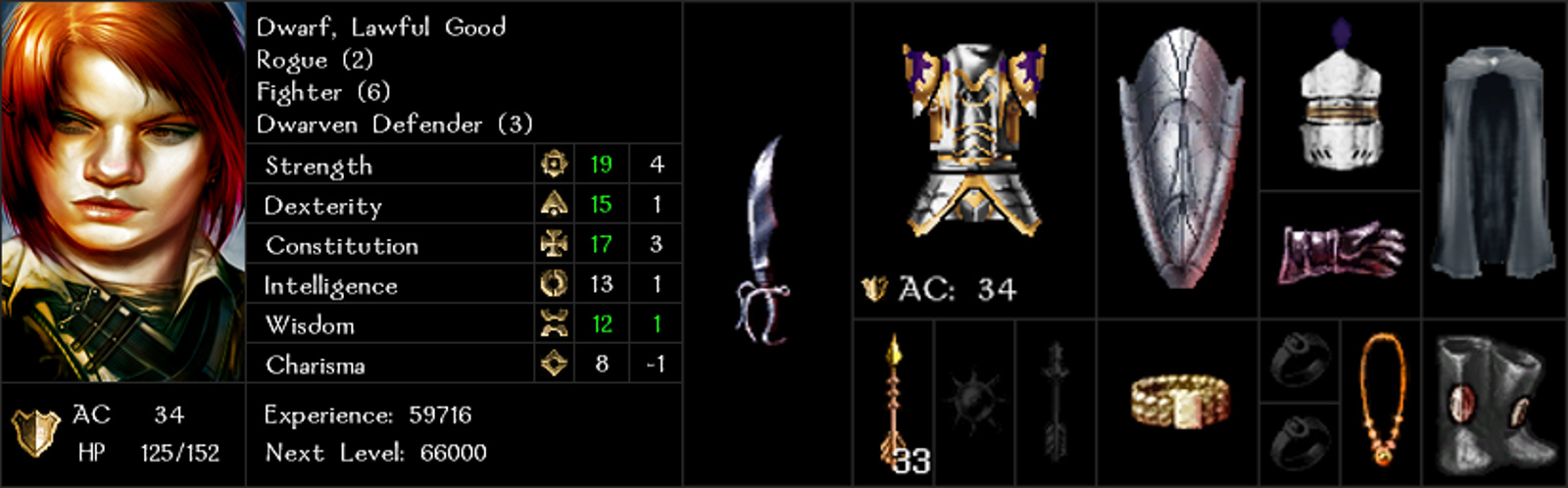 Best cRPGs: DWARVEN DEFENDER BUILD: with Rogue, Neverwinter Nights, NWN1