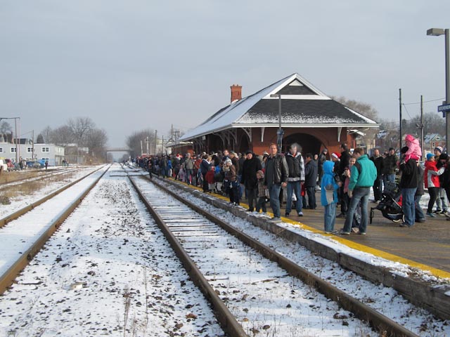 Buck Tracks: GO Transit - First Passengers for Kitchener Line