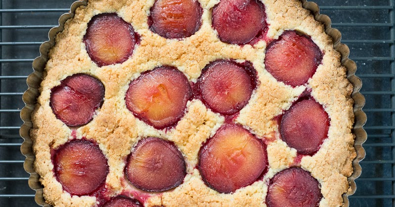 Rustic Plum Tart
